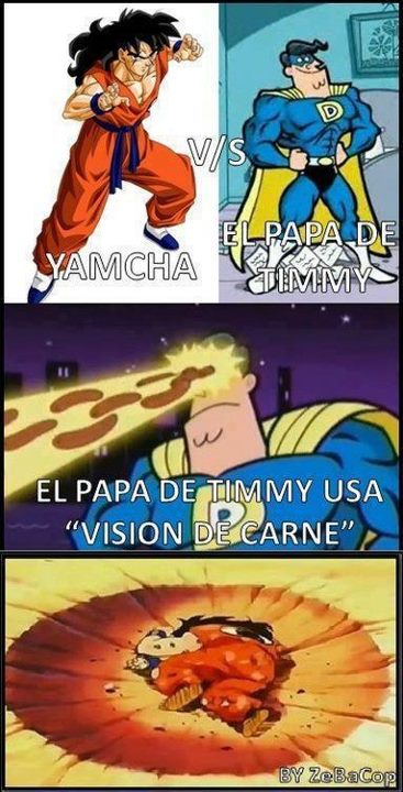 otra vez yamcha muerto jajaja - Meme subido por torales404 :) Memedroid
