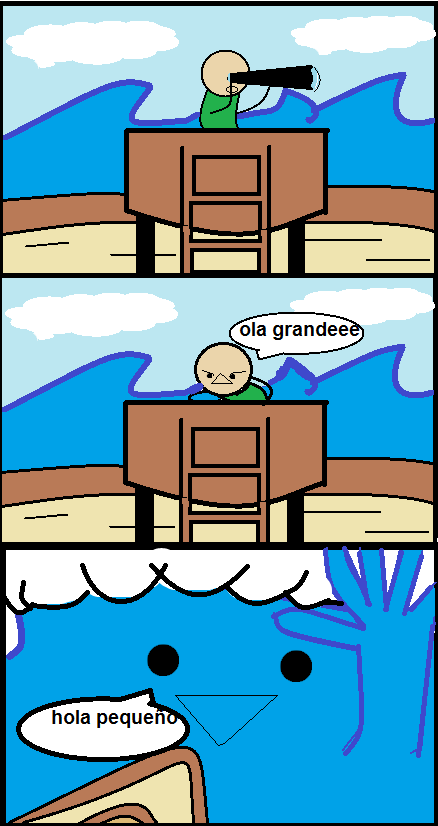 made in paint y haci conocieron al tsunami - Meme subido por ...