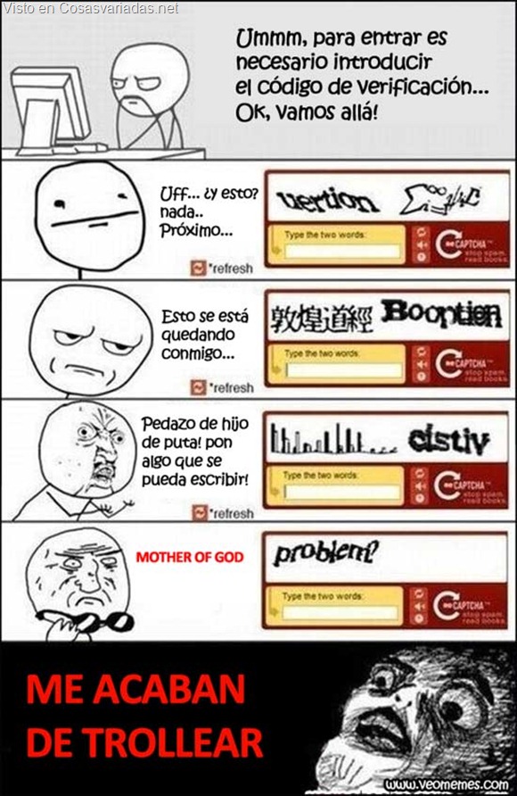 troleado - Meme subido por marcopalma2013 :) Memedroid