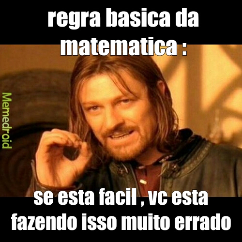regra basica ... - Meme by poker.face :) Memedroid