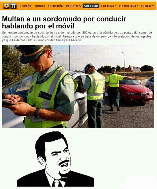 sordo mudo - Meme subido por EL-FUAAA :) Memedroid