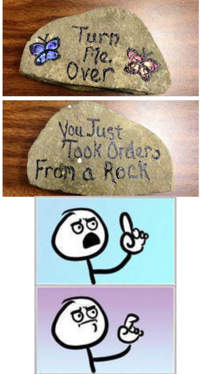 rocks...yeah... - Meme by lordartann :) Memedroid