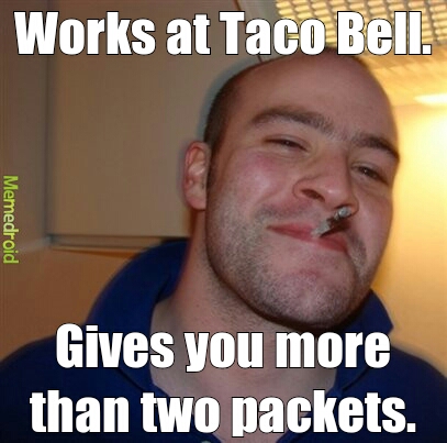 2 packets is never enough. - Meme by takohl :) Memedroid