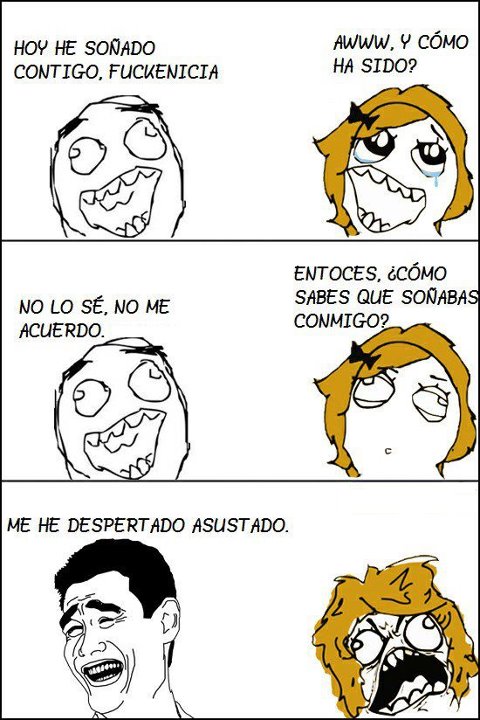 me asuste - Meme subido por Andy_c :) Memedroid