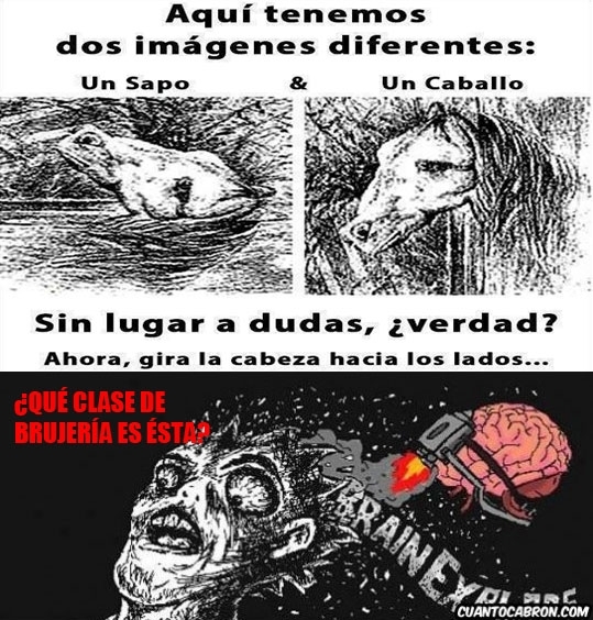Que clase de brujería es esa? - Meme subido por Rocker.julio :) Memedroid