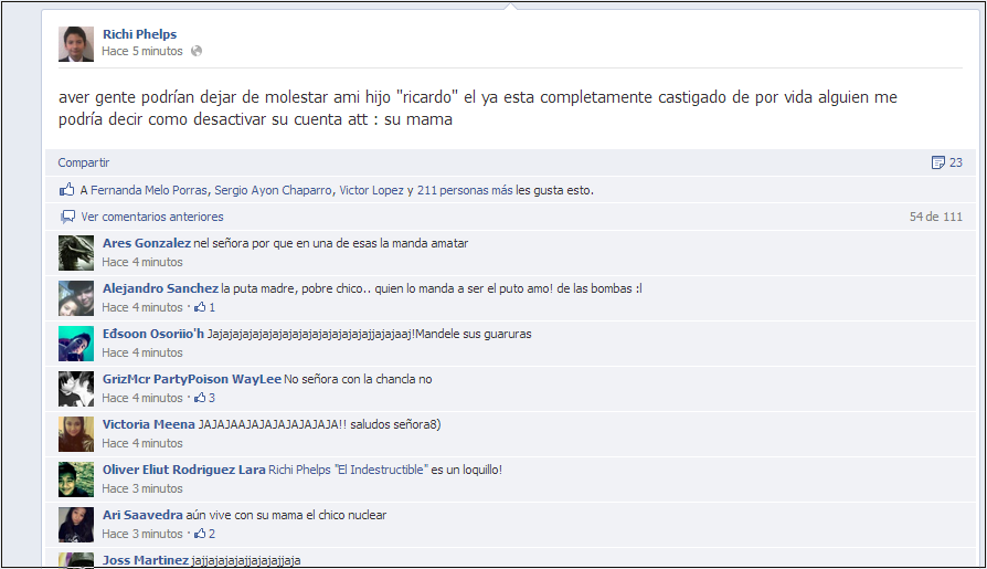 su mama y lo castigo - Meme subido por andyily222 :) Memedroid