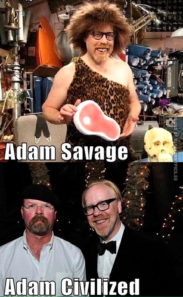 I love adam savage - Meme subido por avarose :) Memedroid