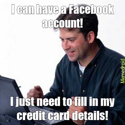 credit card - Meme by MicroFox :) Memedroid
