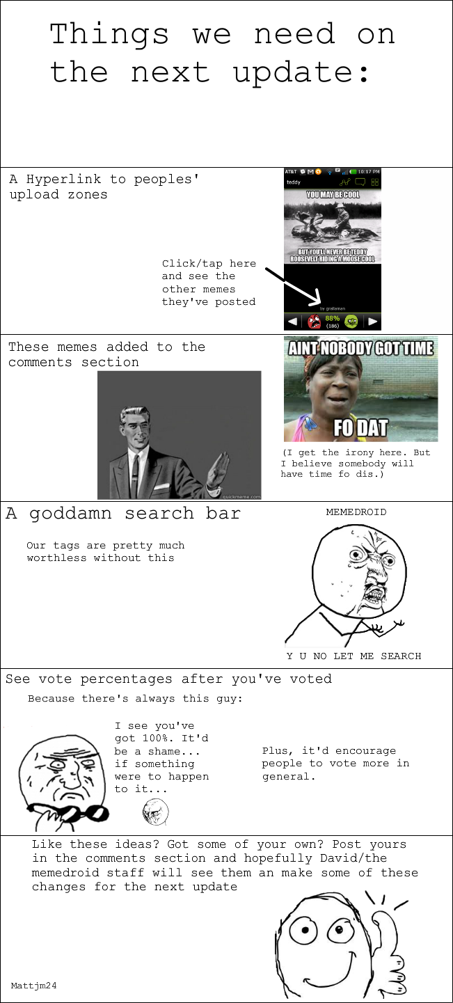 What other changes would you make? - Meme by Mattjm24 :) Memedroid