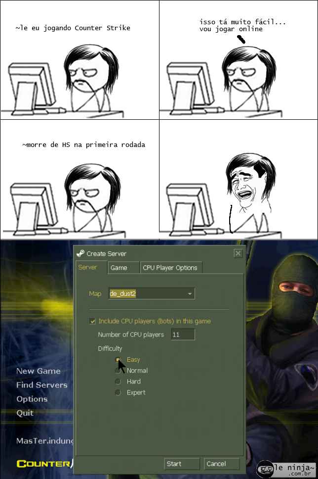 Cs 1.6 - Meme by Ze_Biscate :) Memedroid
