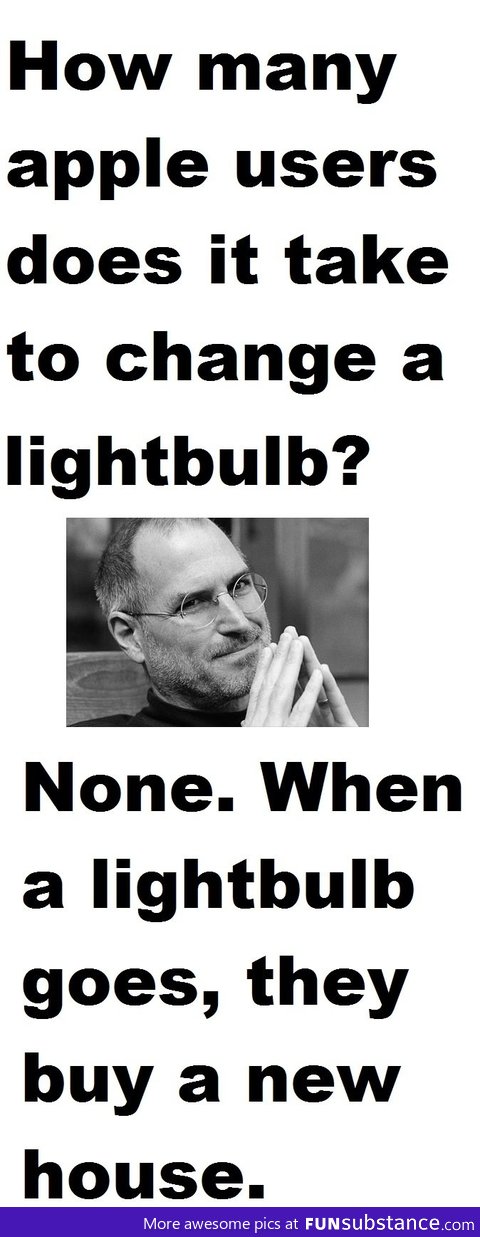 hahah apple - Meme subido por qwerty... :) Memedroid