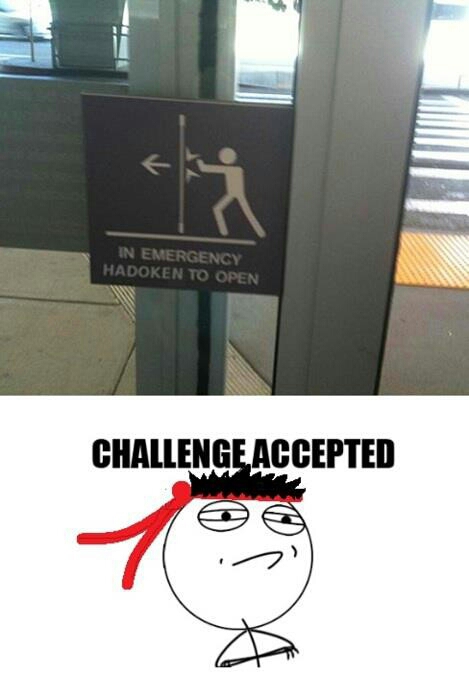 Hadouken Funny Meme