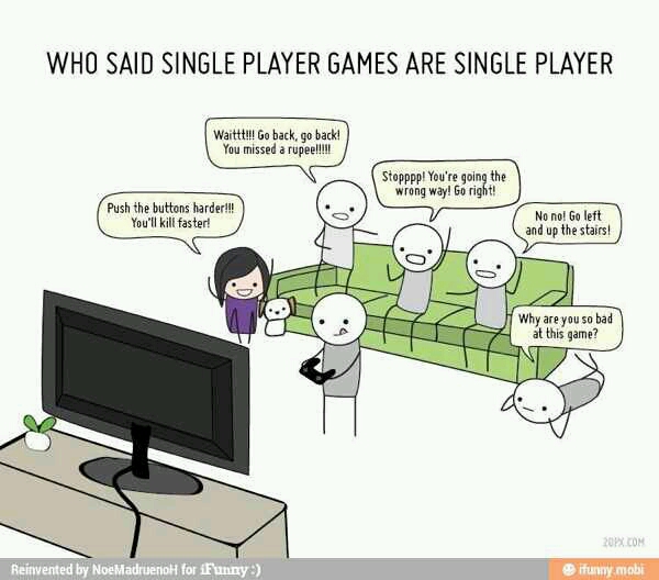 single player - Meme by iniguez2 :) Memedroid