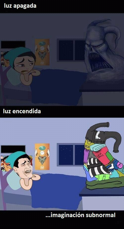 Imaginacion subnormal - Meme subido por Andreoid :) Memedroid