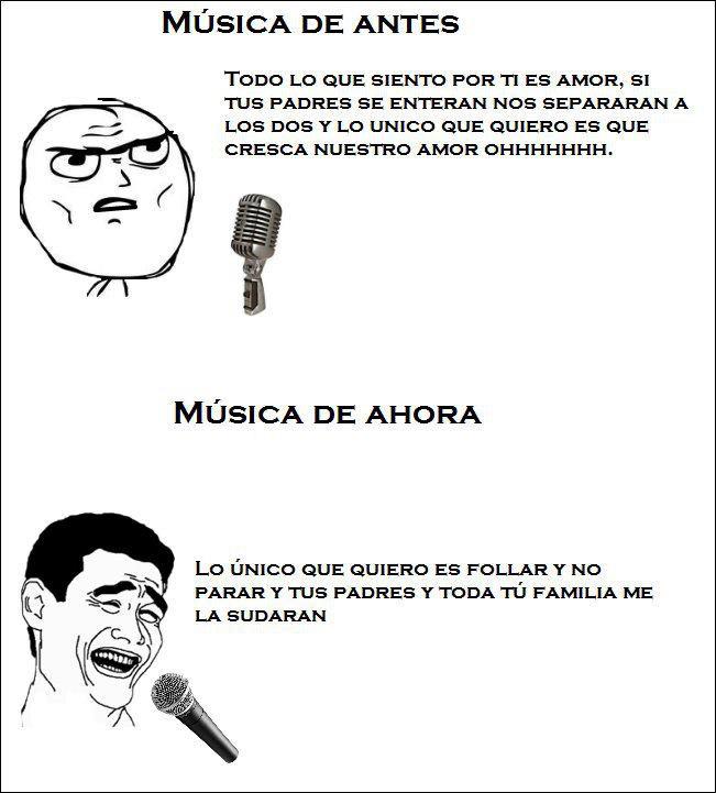 evolucion de la musica - Meme by tortuga002 :) Memedroid