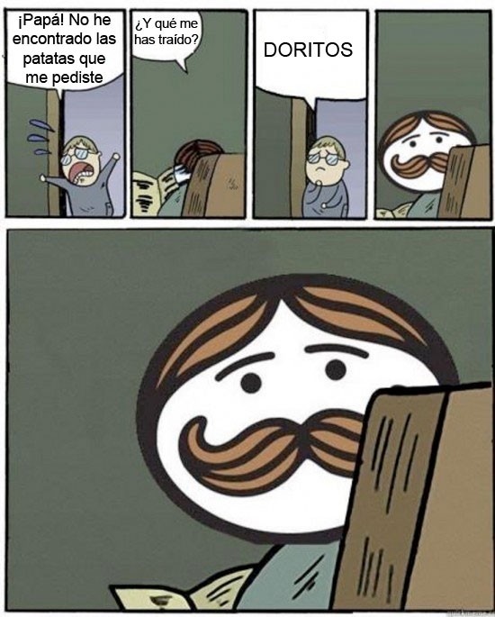 no encontre las patatas - Meme subido por davi223 :) Memedroid