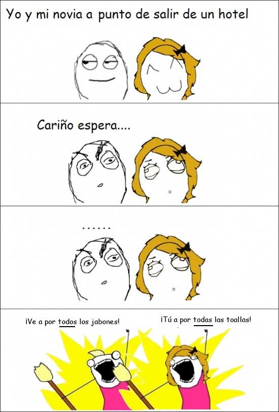 Jabones Y Toallas Gratis! - Meme subido por Wikia :) Memedroid