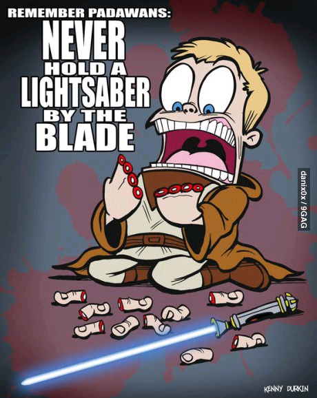Lightsaber - Meme by illectra :) Memedroid