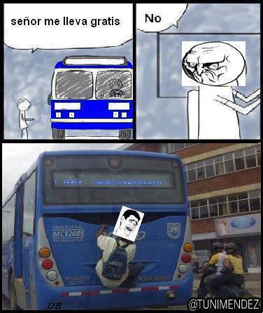 Me lleva gratis. - Meme subido por Watafuki :) Memedroid