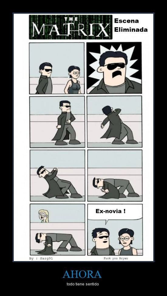 matrix - Meme subido por elfabio95710 :) Memedroid