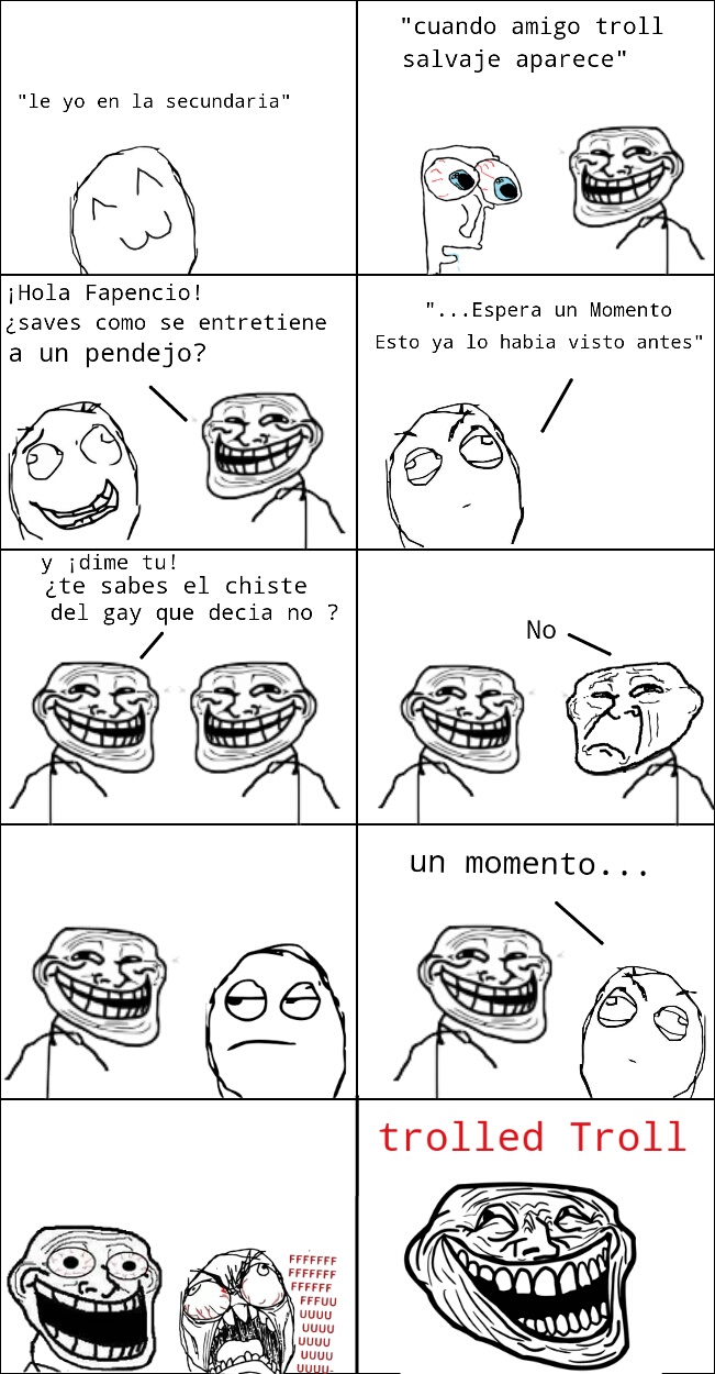 trolleando al troll - Meme subido por joandrox22 :) Memedroid