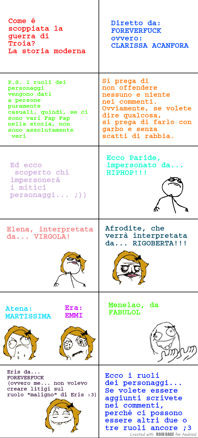 Si prega di non votare negativamente solo xk non si è stati scelti ...